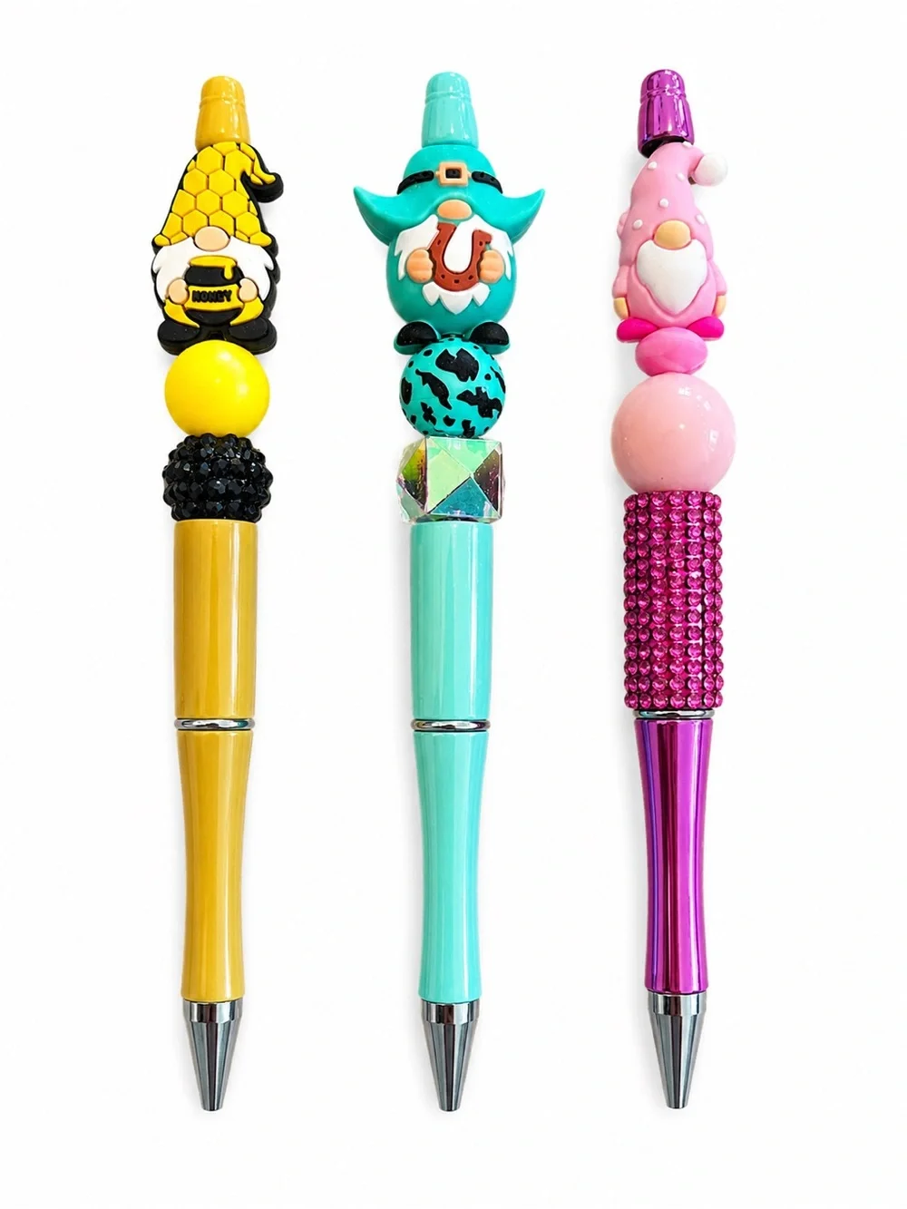 Handmade | Office | Set Of Six Handmade Gnome Themed Pens | Poshmark